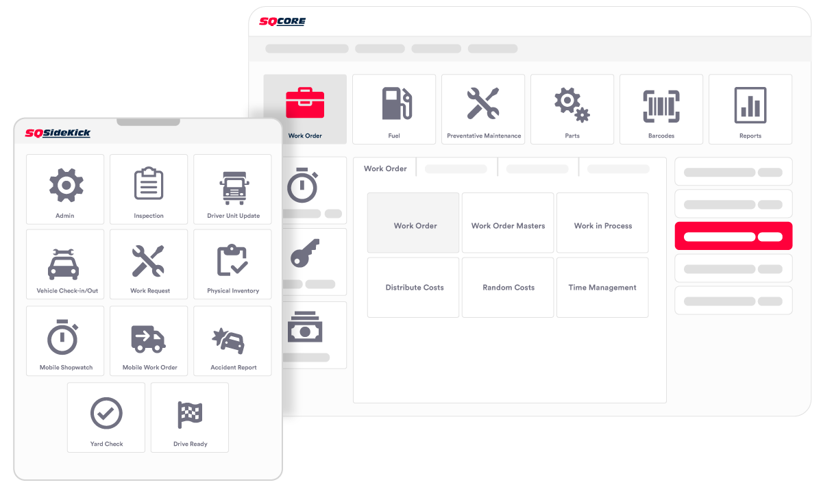 Squarerigger Fleet Maintenance & Fleet Management Software
